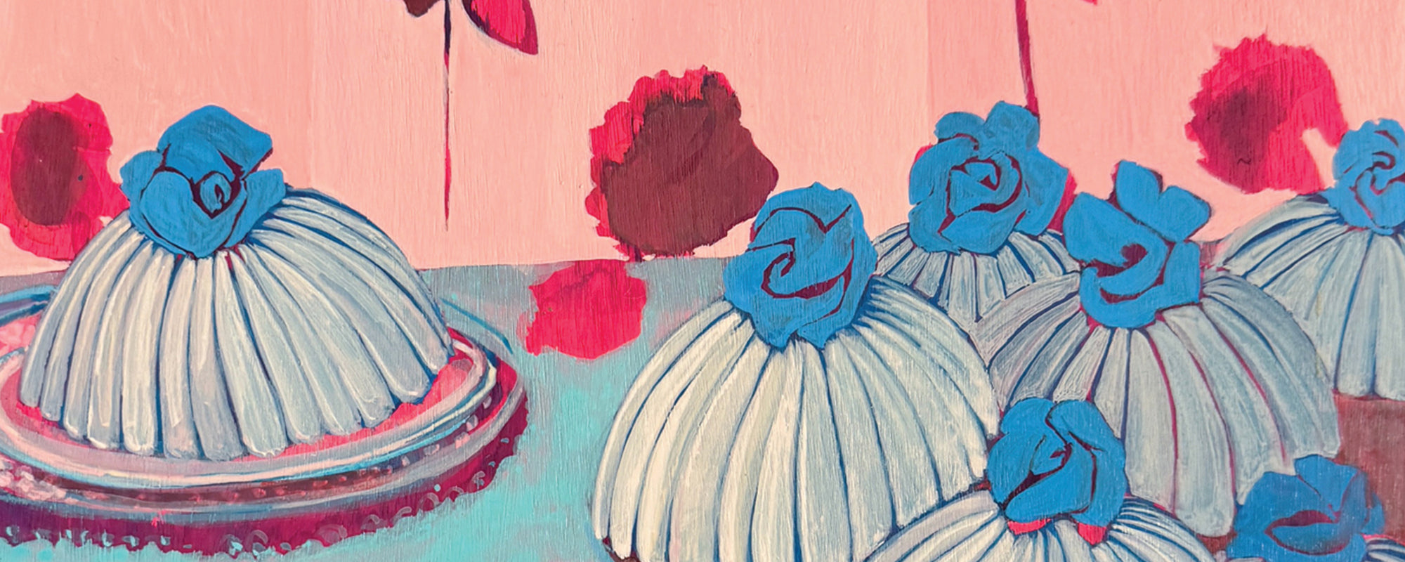 Sweet Tooth, painted confections by Michelle Jones – Asterfields